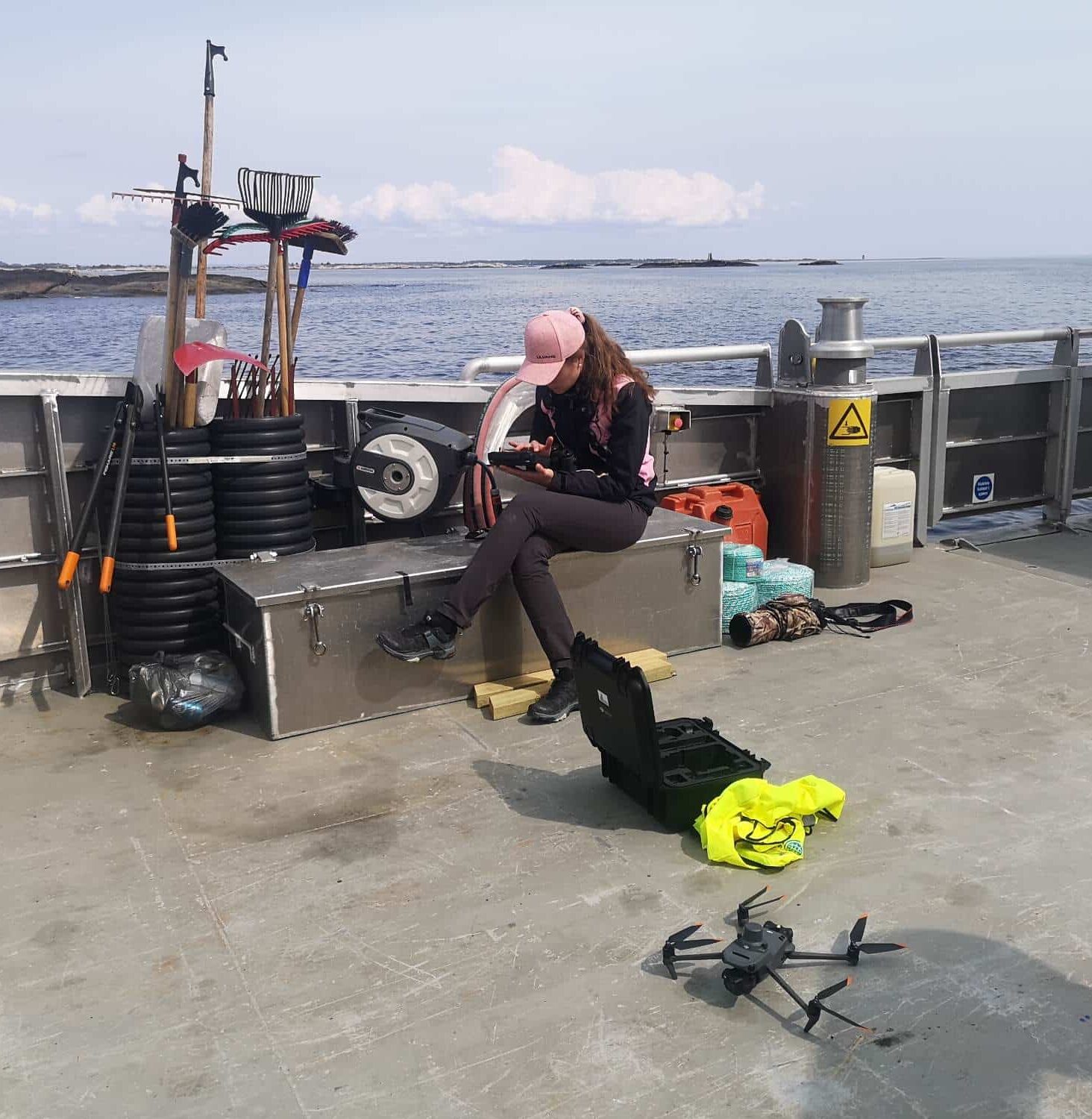 Two weeks, 440 drone missions, 100 thousand images - The SeaBee Research Infrastructure is ...